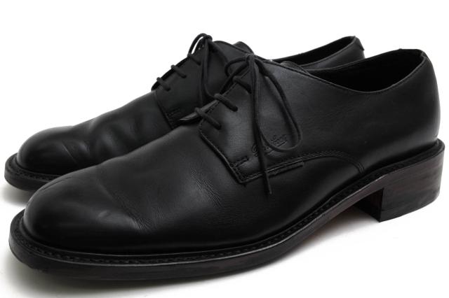 ○パラブーツ Paraboot 牛革 カーフ カジュアルシューズ 3158-01M ストームウェルト プレーントゥ メンズ 【中古】 中古