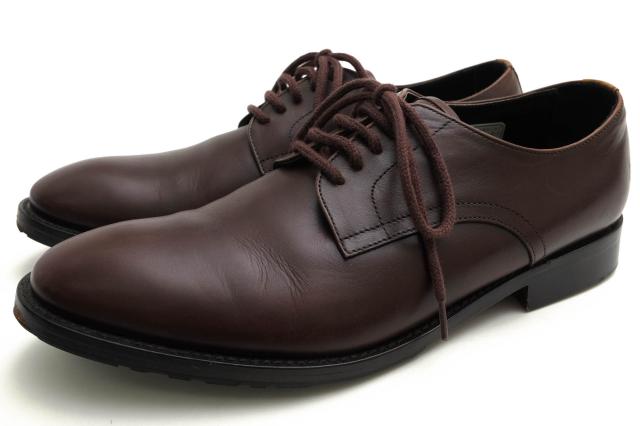 ○ポールスミス Paul Smith 牛革 カーフ ビジネスシューズ 553836 プレーントゥ メンズ 【中古】 中古