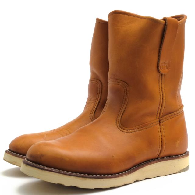 ○レッドウィング RED WING ゴールドラセット セコイア Gold Russet Sequoia 牛革 ペコスブーツ 9866 Irish Setter 9