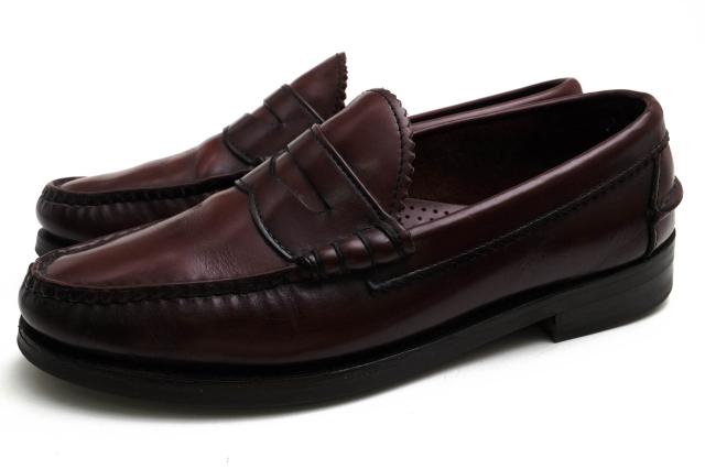 ○アレン エドモンズ Allen Edmonds 牛革 ローファー Kenwood ケンウッド ビーフロール スリッポン グッドイヤーウェルト製  中古