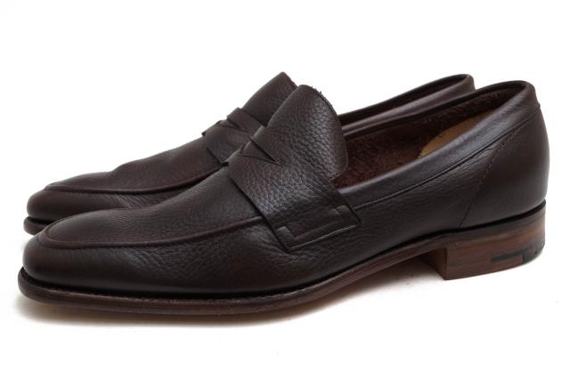 ○ポールスミス Paul Smith English Benchmade by JOSEPH CHEANEY & SONS チーニー別注 ローファー ベンチメイド スリッポン 中古