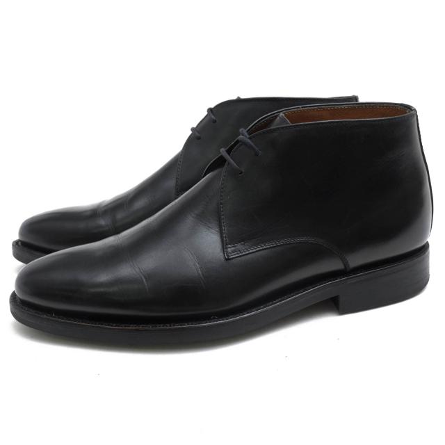 ○ジャランスリワヤ JALAN SRIWIJAYA 牛革 カーフ チャッカブーツ 98322 11120 プレーントゥ グッドイヤーウェルト製法 ダイナイト 中古