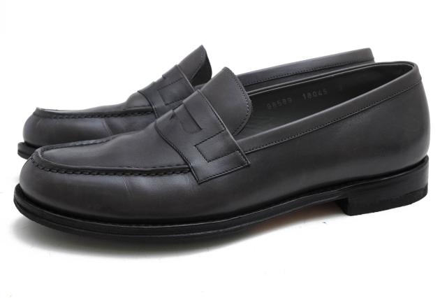 ○ジャランスリワヤ JALAN SRIWIJAYA フランス デュプイ社カーフ 牛革 ローファー 98589 18045 スリッポン グッドイヤーウェ 中古