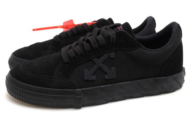 ○オフホワイト Off-White  ローカットスニーカー OMIA085R20C210501010 Vulcanized Striped Low Top Sneaker バルカナイズド スト 中古