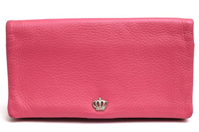 ○傳濱野 den HAMANO 牛革 長財布 Ryufka リュフカ スマートフォンケース 小銭入れあり レディース 【中古】 中古