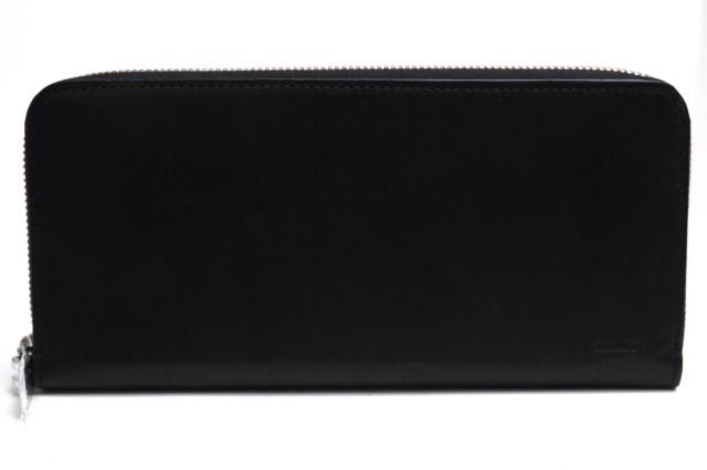 ○アニアリ aniary ニューアイディアルレザー New Ideal Leather 牛革 長財布 11-20003 カードケース付き 小銭入れあり ラウンドジ 中古