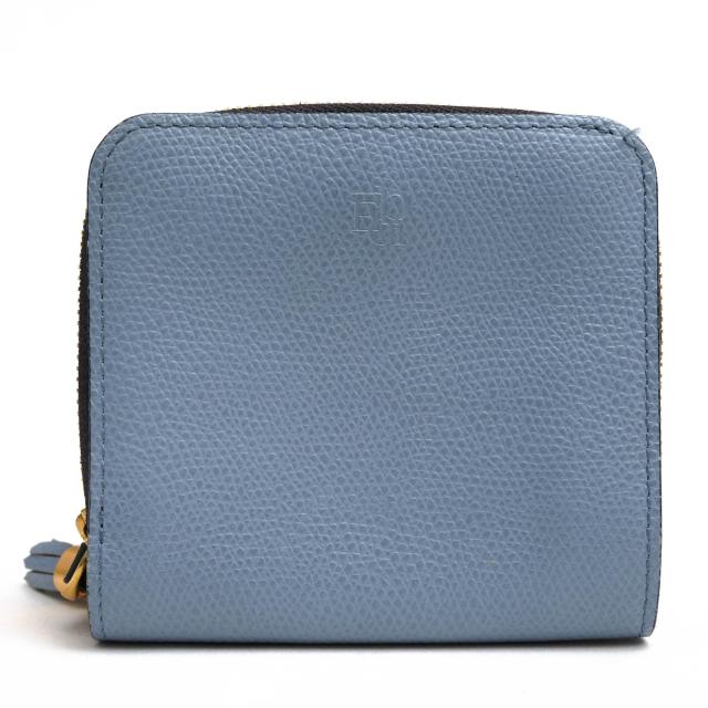 ○エポイ Epoi 牛革 財布 40853-80 SHIKI シキ 小銭入れあり 二つ折り ラウンドジップ ラウンドファスナー レディース 【中古】 中古