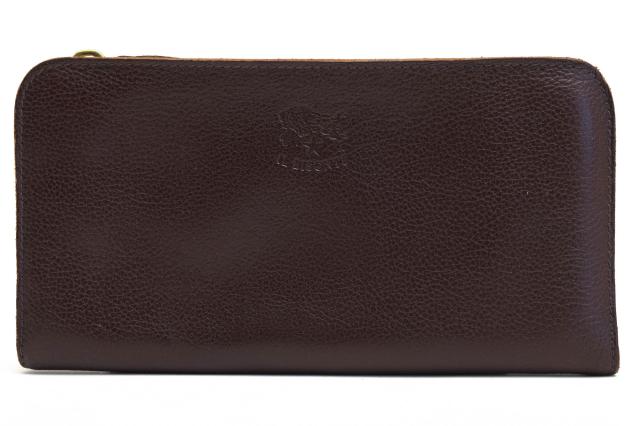 ○イルビゾンテ IL BISONTE 牛革 長財布 C0909 小銭入れあり L字ファスナー メンズ 【中古】 中古