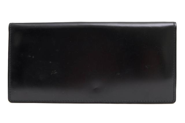 ○土屋鞄 TSUCHIYA-KABAN ブライドルレザー 牛革 長財布 BD2413 BRIDLE 長札入れ 小銭入れなし 札入れ 二つ折り メンズ 【中古】 中古