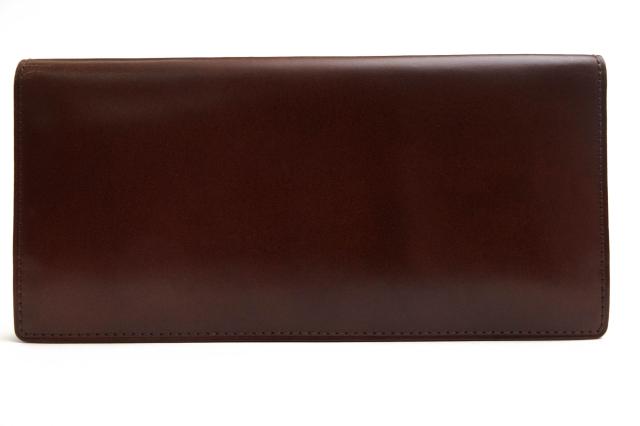 ○土屋鞄 TSUCHIYA-KABAN 馬革 コードバン 長財布 CD3124 長札入れ 小銭入れなし 札入れ 二つ折り メンズ 【中古】 中古