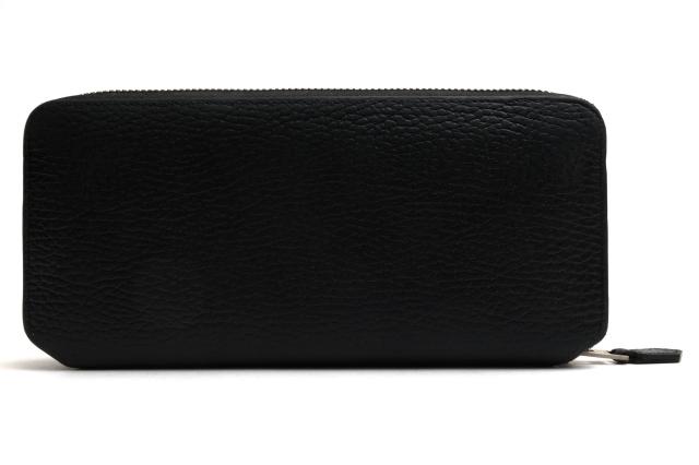 ○フットザコーチャー foot the coacher 牛革 長財布 FTA1512010 LONG ZIP WALLET 小銭入れあり ラウンドジップ ラウンドファスナ  中古