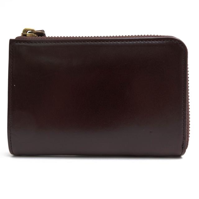 ○スロウ SLOW マシュア社 牛革 カウレザー 財布 SO682H SADDLE PULL UP-Lzip short wallet L字ファスナー 小銭入れあり L字ファス 中古