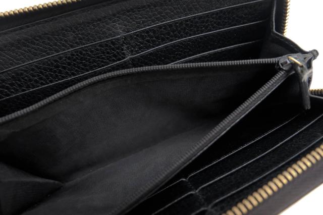 ○グッチ GUCCI 牛革 カーフ 長財布 449347 Original Leather Dollar