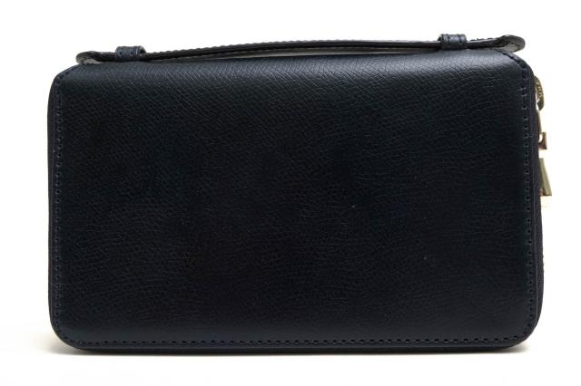 ○クベラ KUBERA 9981 馬革 レーデルオガワ社コードバン型押し 財布 51081 CORDOVAN コードバン9981 ミドルウォレット 小銭入れあ  中古