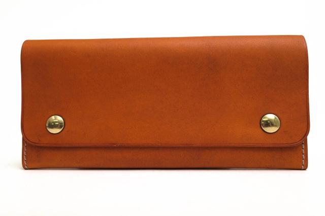 ○アーツアンドクラフツ ARTS＆CRAFTS バケッタレザー 牛革 長財布 ELBAMATT ACC NEW LONG WALLET ベジタブルタンニン鞣し 小銭入  中古