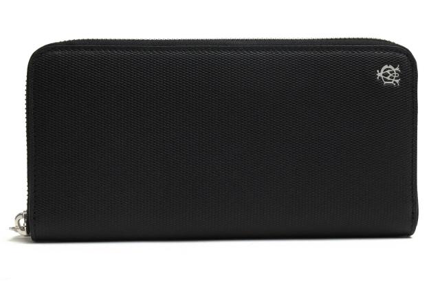 ○ダンヒル Dunhill 牛革 カーフ 長財布 L2AE18A ENGINE TURN エンジンターン 小銭入れあり メンズ 【中古】 中古