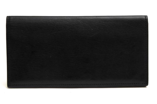 ○ガンゾ GANZO 国産牛革 長財布 57419 カーフヌメ2 CALF NUME2 マチ無し束入れ 小銭入れなし 札入れ 二つ折り メンズ 【中古】 中古