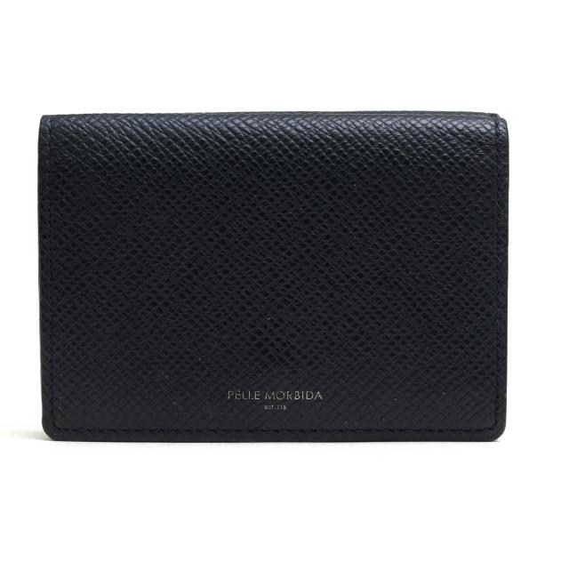 ○ペッレモルビダ PELLE MORBIDA ヌォーヴァ オーヴァーロード社製 イタリアンレザー 牛革 財布 PMO-BA319 Barca バルカ コンパク  中古