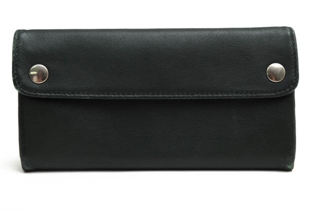 ○ポーター 吉田カバン PORTER シープ革 コンビネーション鞣し 長財布 035-03431 CRUST LONG WALLET クラスト 小銭入れあり メンズ 中古