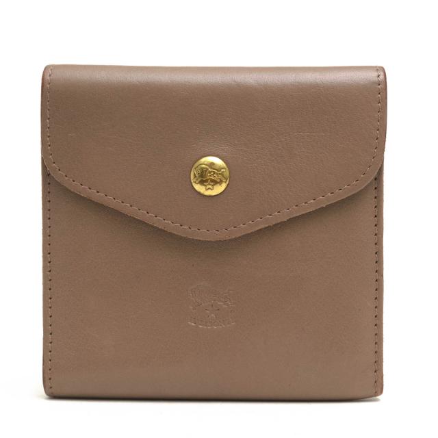 ○イルビゾンテ IL BISONTE 牛革 財布 54_1_54212306340 ユニセックス 男女兼用 二つ折り 小銭入れあり レディース 【中古】 中古