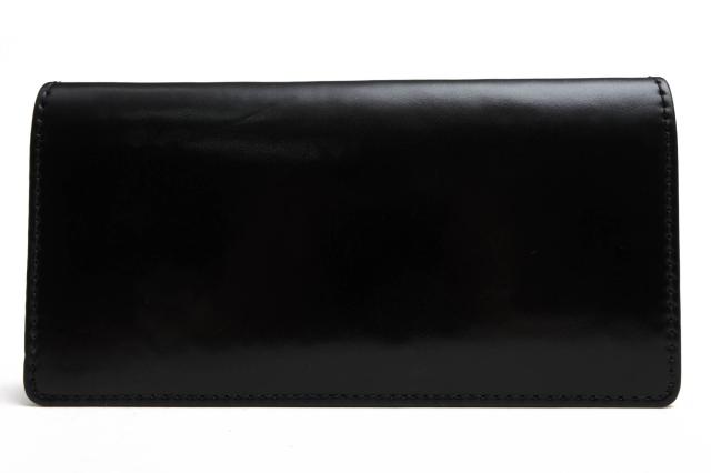 ○ファニー FUNNY 馬革 長財布 WALLET Jr. CORDOVAN ウォレット ジュニア コードバン 小銭入れあり 二つ折り メンズ 【中古】 中古