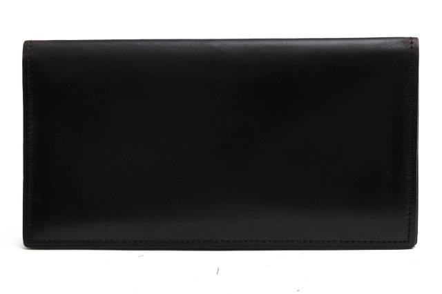 ○K.T.ルイストン K.T.Lewiston 馬革 長財布 KTW032 Cordovan Wallet 小銭入れなし 札入れ 二つ折り メンズ 【中古】 中古