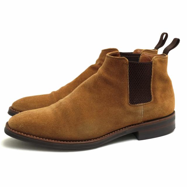 ○ボッティ Botti フィレンツェ 牛革 サイドゴアブーツ 154 B 451 メンズ 【中古】 中古