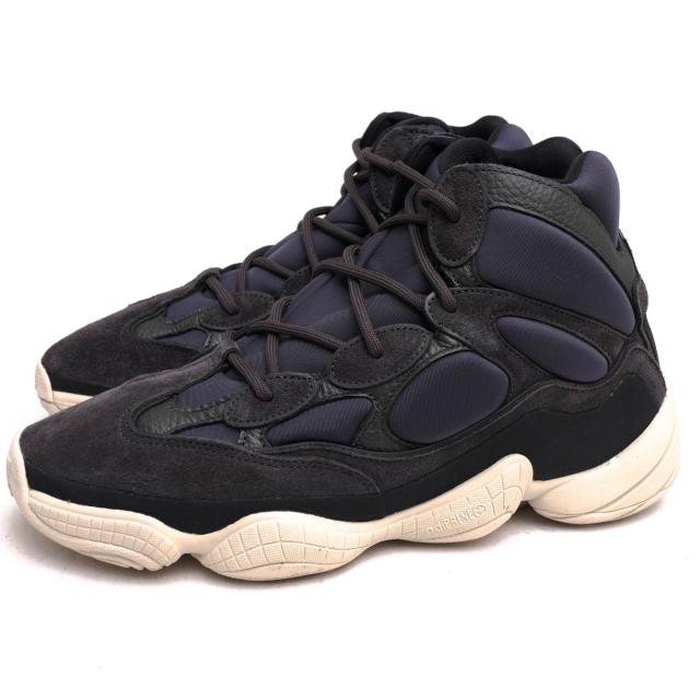 ○イージー YEEZY adidas アディダス by KANYE WEST カニエ ウェスト ハイカットスニーカー FW4968 YEEZY BOOST 500 HIGH SLATE イ 中古