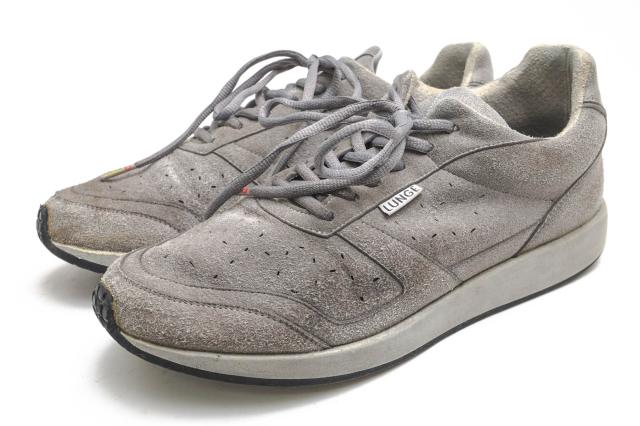 ○ルンゲ LUNGE  ローカットスニーカー GLS200 Classic Walk Adagio アダージョ ウォーキングシューズ メンズ 【中古】 中古