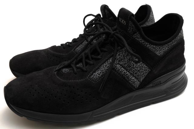 ○トッズ TOD'S カーフ 牛革 ローカットスニーカー XXM69A0W920JKL56JH ALLACCIATO NEOPRENE N.SPORTIVO メンズ 【中古】 中古