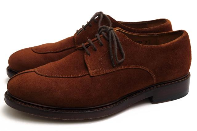 ○ジャランスリワヤ JALAN SRIWIJAYA 牛革 ビジネスシューズ 98653 EDWARD レザーソール グッドイヤーウェルト製法 Vチップ メンズ 中古