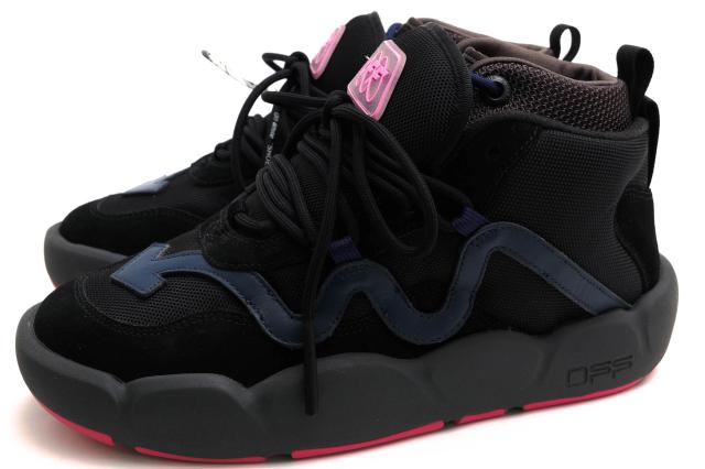 ○オフホワイト Off-White  ハイカットスニーカー OMIA187F20FAB0011110 CHLORINE チャンキースニーカー メンズ 【中古】 中古