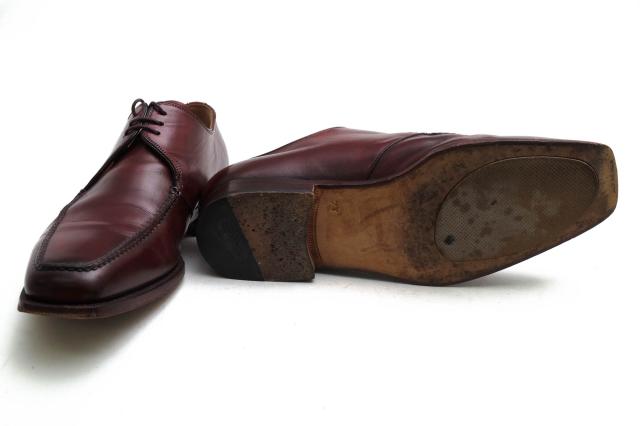 ○サントーニ Santoni 牛革 カーフ ビジネスシューズ 5527 OLD ENGLAND