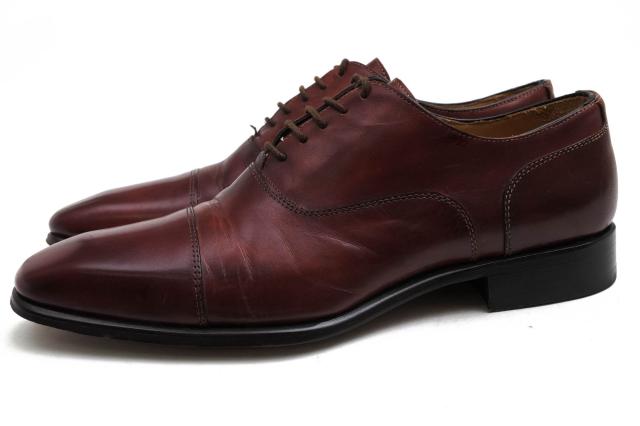 ○伊勢丹メンズ ISETAN MEN'S 伊勢丹メンズ isetan men's ビジネスシューズ CB0015B Basic Moresco ストレートチップ マッケイ製法 中古