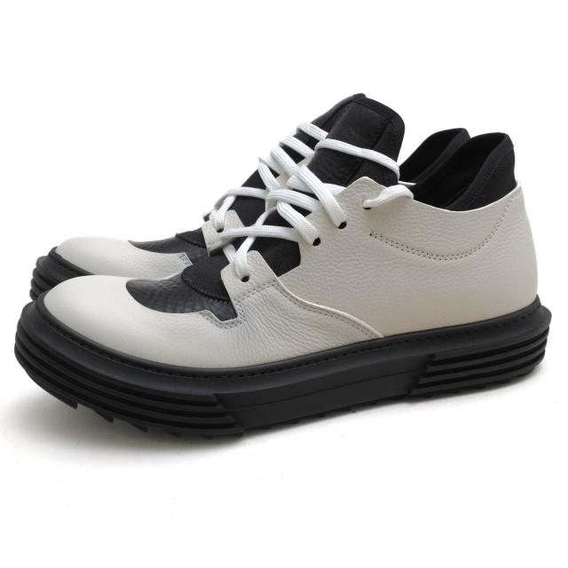 ○アートセラブ artselab 牛革 ローカットスニーカー 1102 ハンドメイド メンズ 【中古】 中古