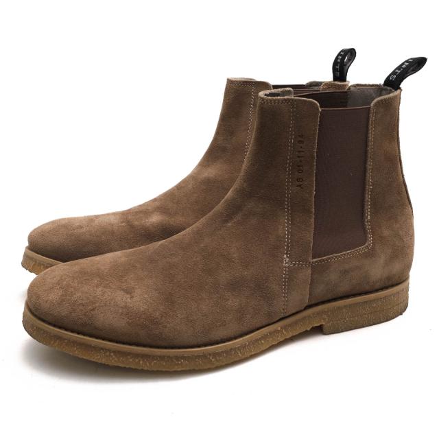 ○オールセインツ スピタルフィールズ ALLSAINTS SPITALFIELDS 牛革 サイドゴアブーツ MZ030S 246628 Rhett Boot チェルシーブーツ 中古