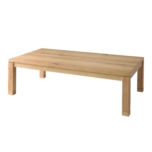 こたつテーブル 幅135cm 日本製 天然木 （ こたつ テーブル 木製 リビングテーブル ローテーブル 高さ 36cm 40cm 継ぎ足 コタツ 薄型ヒーター 1年中 使える 座卓 おしゃれ 石英管ヒーター 奥行80cm 継ぎ脚 ）