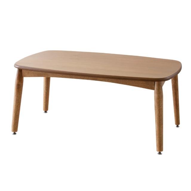 こたつ 幅90cm 2WAYコタツテーブル （ 家具調こたつ 座卓 炬燵 長方形 ローテーブル 継ぎ脚 暖房器具 継足付き 食卓 机 こたつ本体 リビングテーブル 石英管温風ヒーター 石英管ヒーター ）