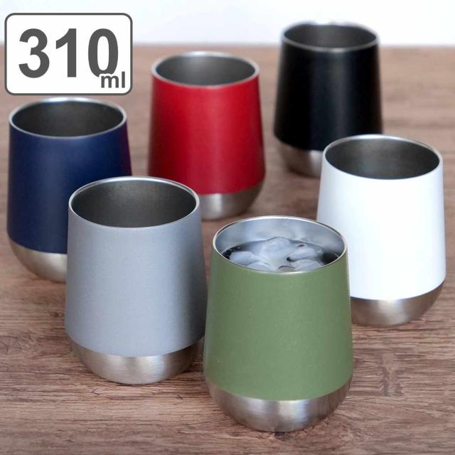 タンブラー 310ml Zalatto サーモラウンドタンブラー ステンレス 真空二重構造 （ 保温 保冷 コップ ステンレスタンブラー 缶ホルダー 保温タンブラー ドリンクホルダー ...