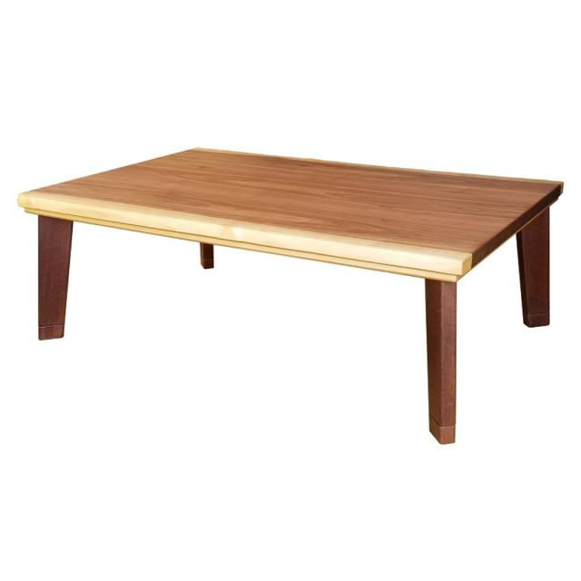 こたつテーブル 継ぎ脚 幅150cm パルマ （ こたつ テーブル リビングテーブル ローテーブル 長方形 高さ調節 36.5cm 40.5cm 継ぎ足 コタツ 天然木 木製 日本製 1年中 使える 座卓 おしゃれ ハロゲンヒーター 奥行85cm ）