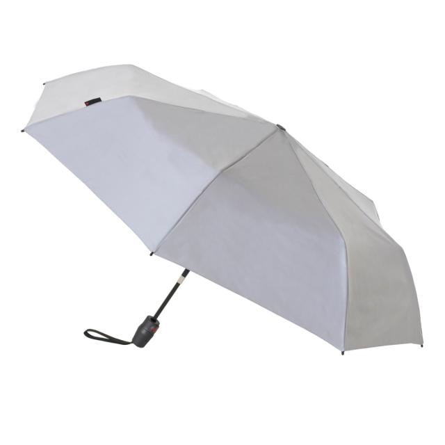 折りたたみ傘 Knirps T220 Guardian Reflex リフレクター 軽量 自動開閉 （ クニルプス 折り畳み傘 晴雨兼用 傘 UVカット ワンタッチ 専用ケース付き 53cm 反射仕様 UVカット率95% おりたたみ傘 かさ シンプル 5年間保障 頑丈 ）