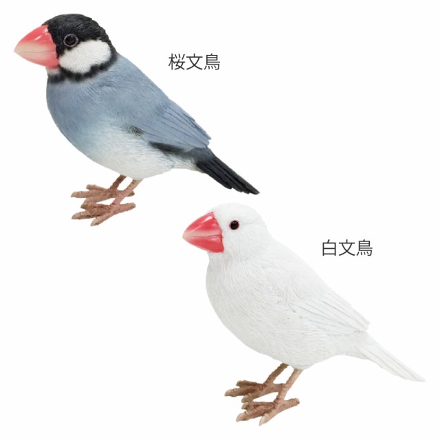 オブジェ BIRDIE BILL 文鳥 マグネット付き ( 置き物 鳥 動物 オブジェ BIRDIE BILL 文鳥 マグネット付き ( 置き物 鳥 動物