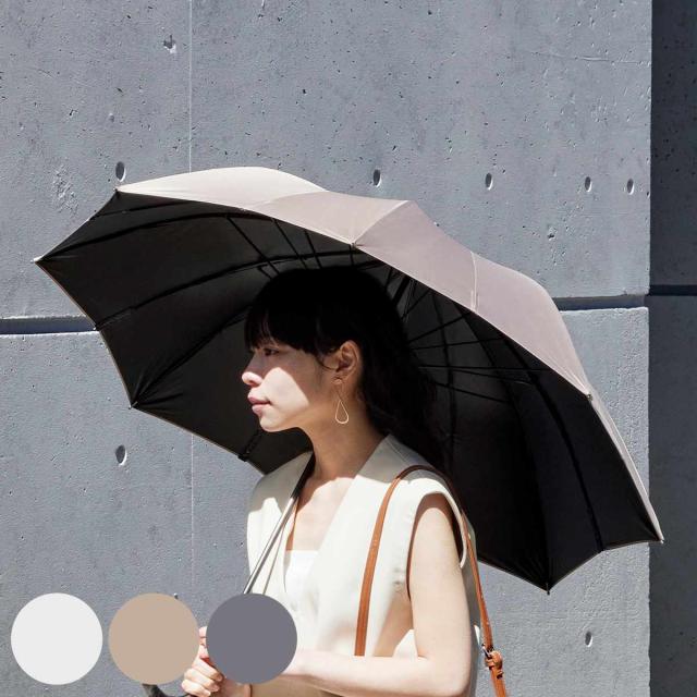 marna マーナ Shupatto アンブレラ UV 55cm S509BK （ 傘 レディース メンズ 晴雨兼用 かさ おしゃれ かわいい 雨傘 日傘 UVカット 99.9％ 長傘 撥水 日傘兼用 遮光 遮熱 ベルトなし 畳みやすい ）