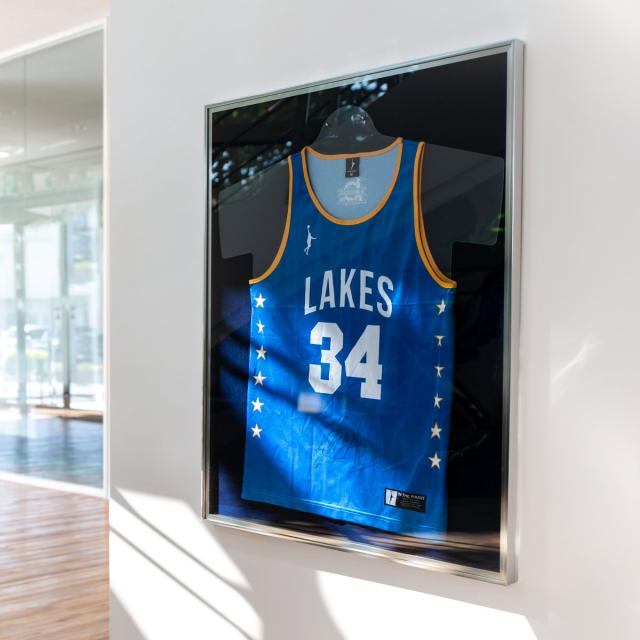 ユニフォーム 収納 ユニフォーム額 L111 S-GY MSサイズ