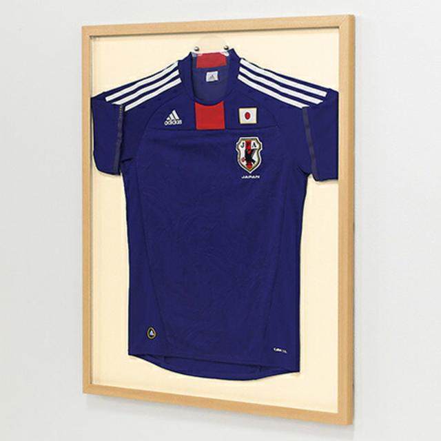 ユニフォーム 収納 ユニフォーム額 L205 Mサイズ （ 額 ディスプレイ 額縁 ユニフォームケース 壁掛け コレクション ディスプレイケース 飾る 人型ハンガー Tシャツ 額装 インテリア ）