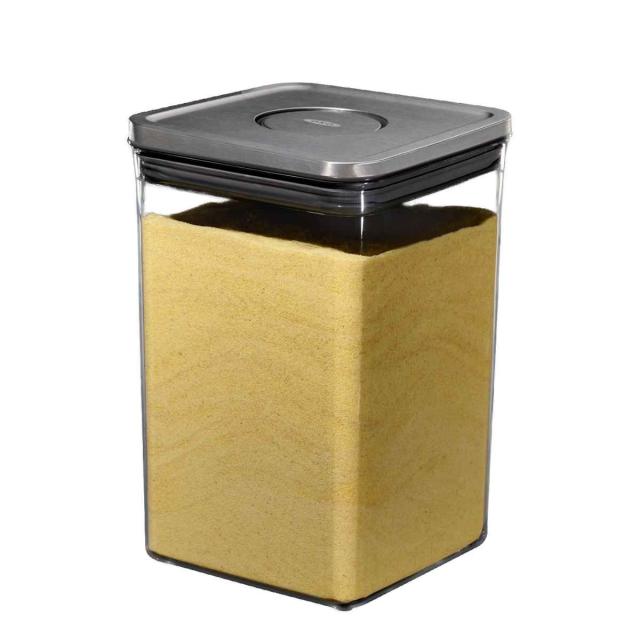 OXO オクソー ステンレスポップコンテナ ビッグスクエア ミディアム 4.2L （ 保存容器 密閉 密閉容器 密閉保存容器 クリア 透明 ステンレの通販はau PAY マーケット ...