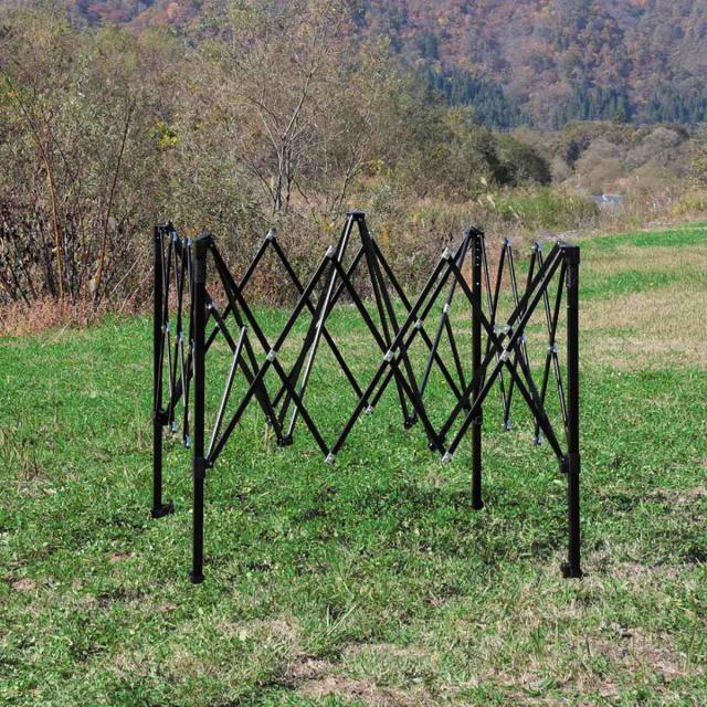 クイックシェード250UV-S キャスターバッグ付 キャプテンスタッグ （ CAPTAIN STAG シェード 2.5m 250cm タープ 日除け UVカット アウトドア キャンプ テント 日差し除け 組立簡単 正方形 バッグ付き アウトドアグッズ ）