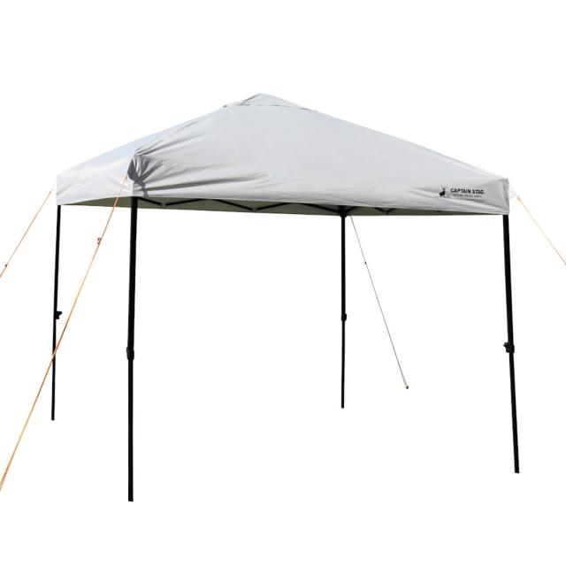 クイックシェード250UV-S キャスターバッグ付 キャプテンスタッグ （ CAPTAIN STAG シェード 2.5m 250cm タープ 日除け UVカット アウトドア キャンプ テント 日差し除け 組立簡単 正方形 バッグ付き アウトドアグッズ ）