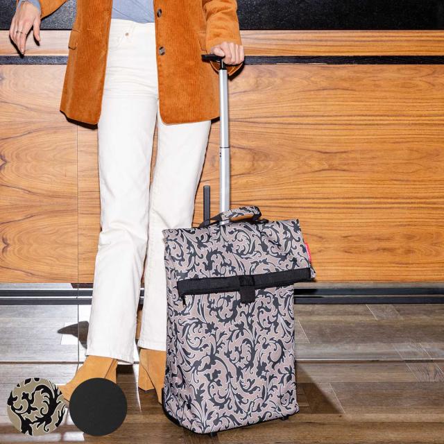 ショッピングカート ライゼンタール TROLLEY M （ reisenthel トローリーM 買い物カート 43L 大容量 キャリーカート 2輪 ハンドル 持ち手 伸縮 キャスター付き 買い物 旅行 ショッピング レジャー スポーツ おしゃれ ）