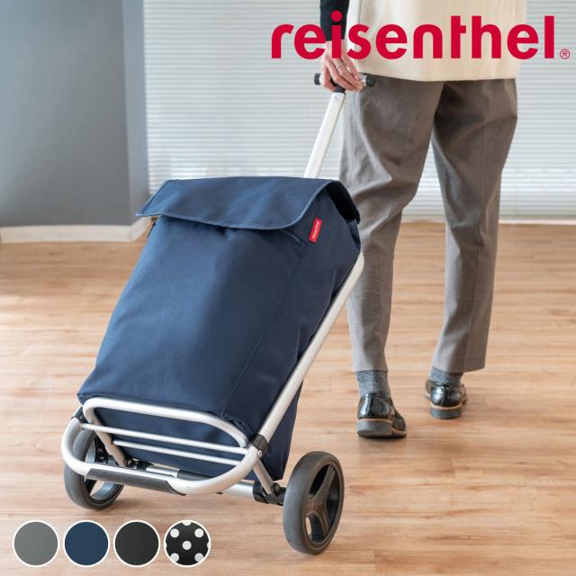 ショッピングカート reisenthel SHOPPING TROLLEY 45L （ ライゼンタール 買い物カート 折りたたみ コンパクト キャリーカート 2輪 エコバッグ 大容量 軽量 キャスター付き 買い物 アウトドア 伸縮 ハンドル おしゃれ ）